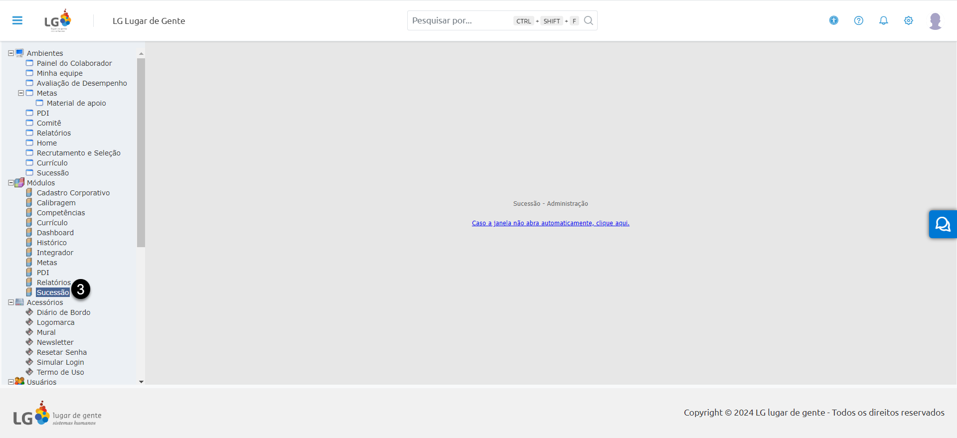 Como incluir itens para análise do sucessor ou ocupante no modelo de sucessão – Central do Cliente