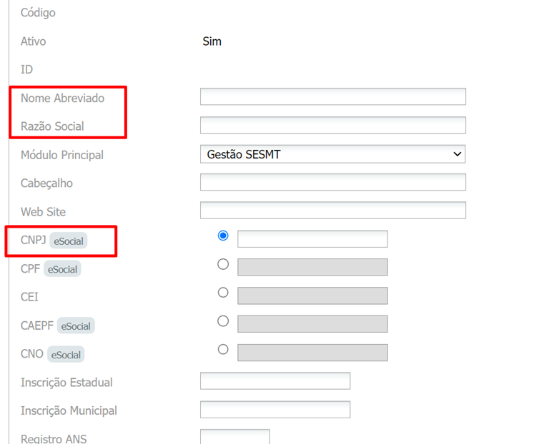 Como integrar novas empresa - Folha x SOC – Central do Cliente