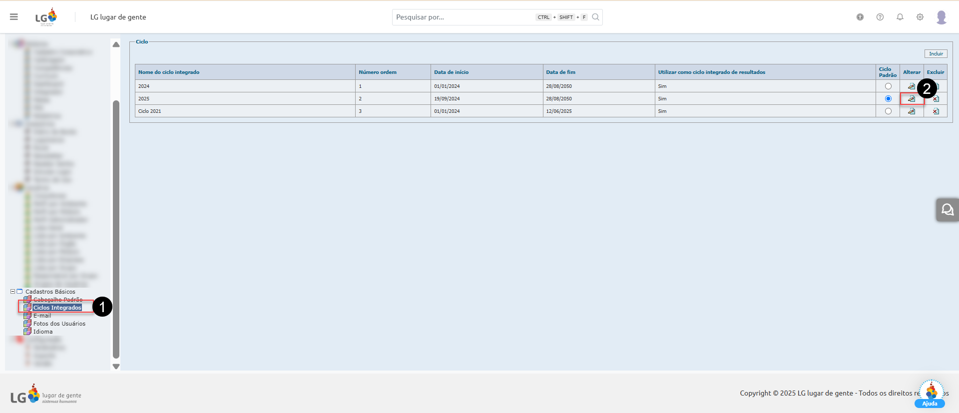 Como vincular e configurar ciclos integrados na Nova Home – Central do Cliente